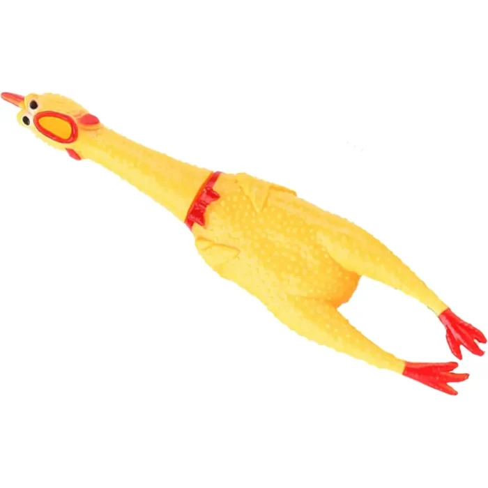Rubber Chicken Toy – Squeaky Novelty Fun UK